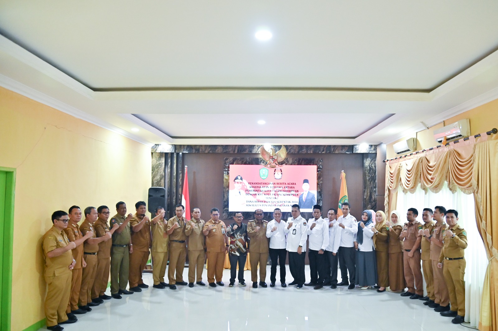 Pemko dan KPU Padangsidimpuan Resmi Tandatangani NPHD Dana Pilkada 2024 - Berita Ter Update Hari Ini