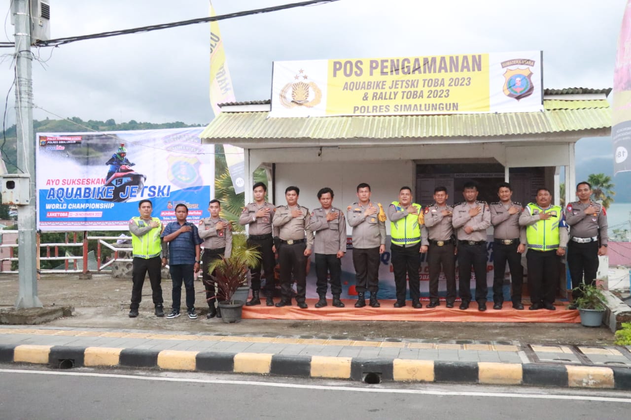Dukung Aquabike Toba-2023, Polres Simalungun Dirikan Pos Pam di Pagoda ... Dukung Aquabike Toba-2023, Polres Simalungun Dirikan Pos Pam di Pagoda ...