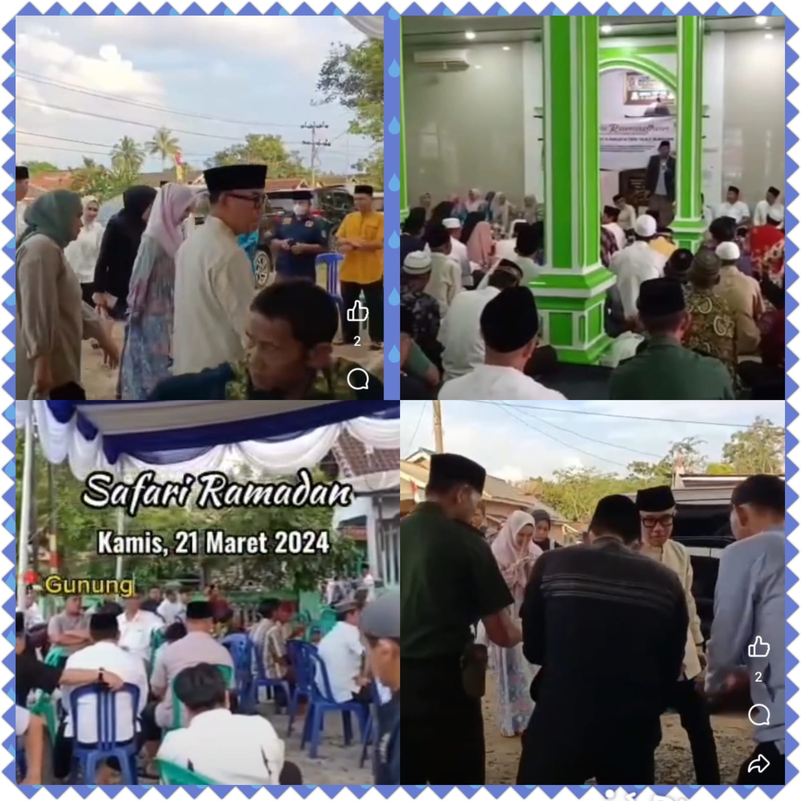 Safari Ramadhan Bupati Way Kanan Raden Adipati Surya Berkunjung Ke